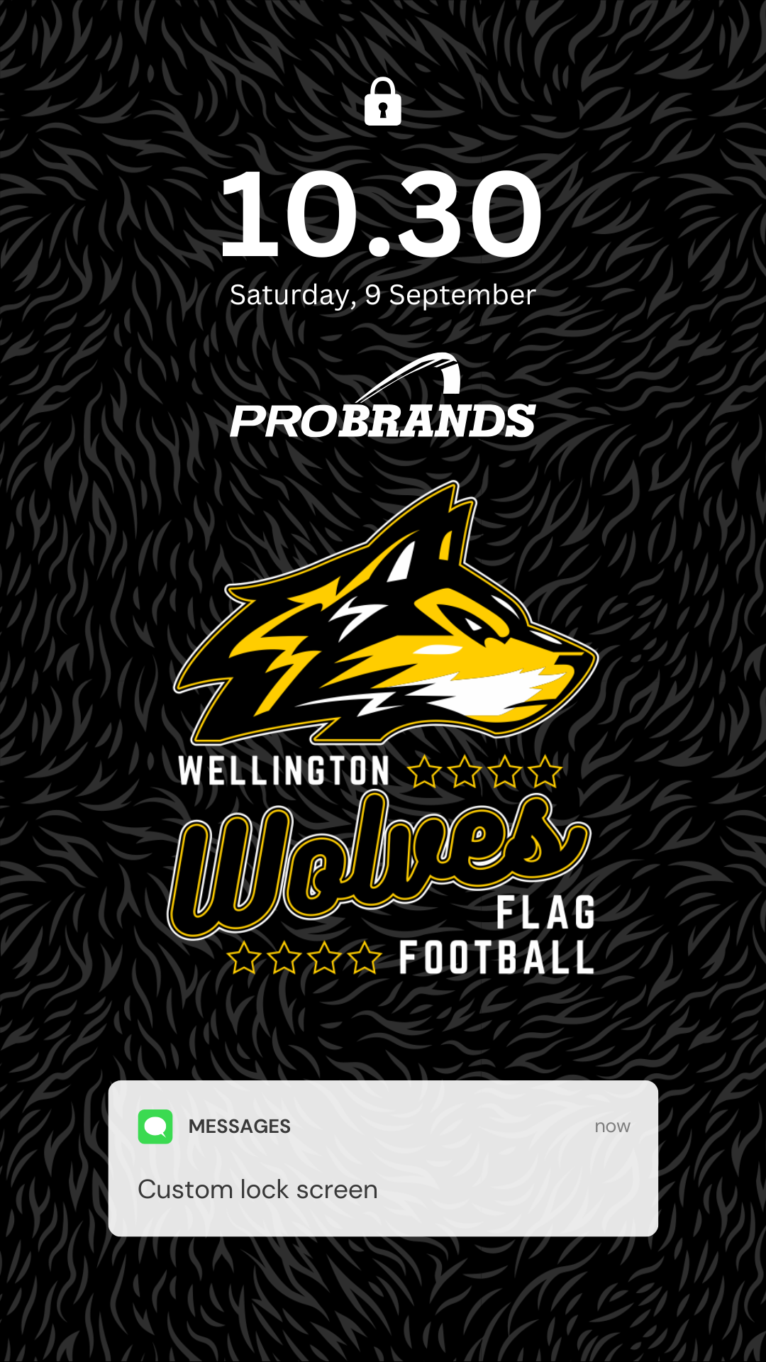 WELLINGTON WOLVES PHONE WALLPAPERS – ProBrands Clothing