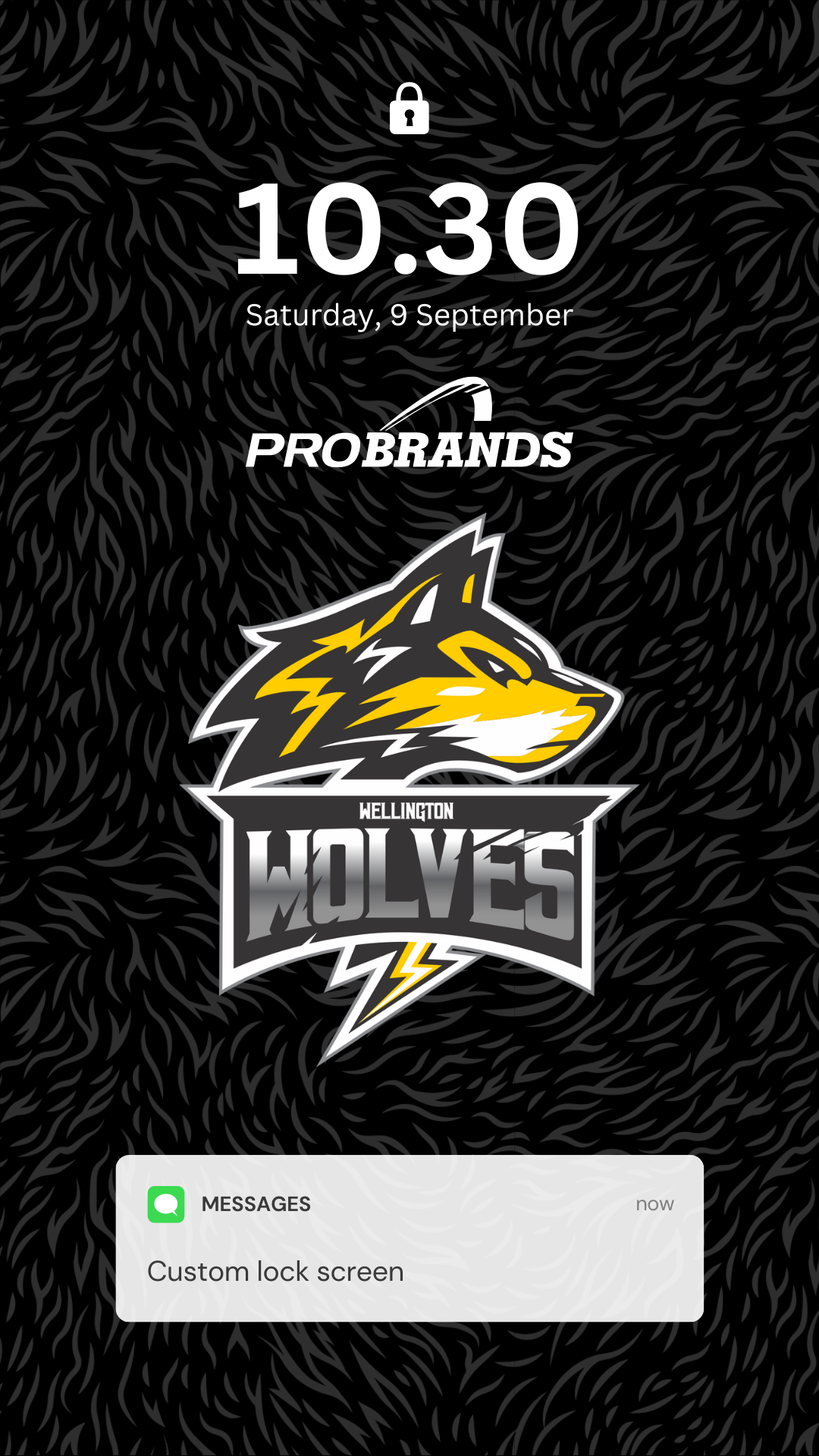 WELLINGTON WOLVES PHONE WALLPAPERS – ProBrands Clothing
