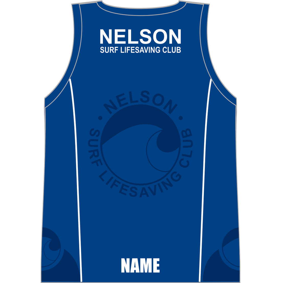 NELSON SURF LIFESAVING SINGLET – ProBrands Clothing
